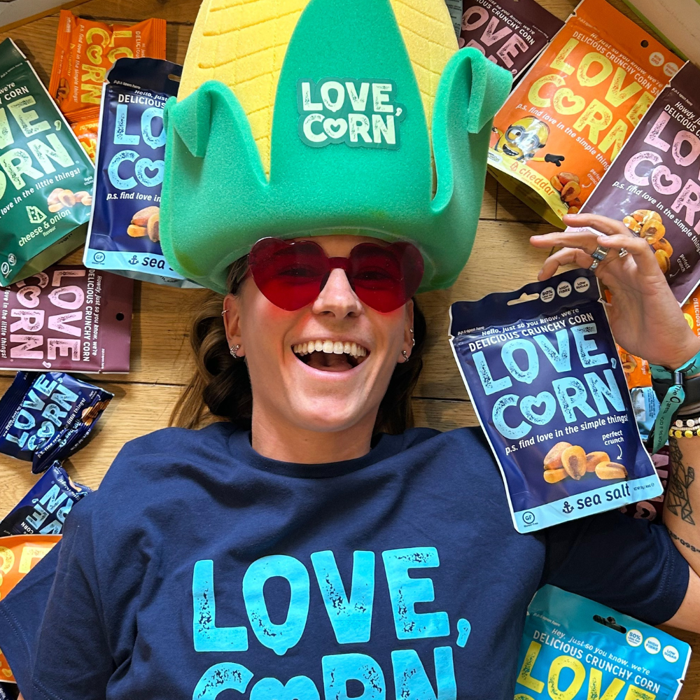 LOVE CORN | Delicious Crunchy Corn Snacks