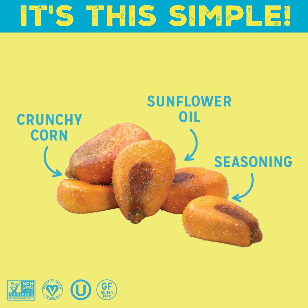 LOVE CORN Salt & Vinegar | Delicious Crunchy Corn