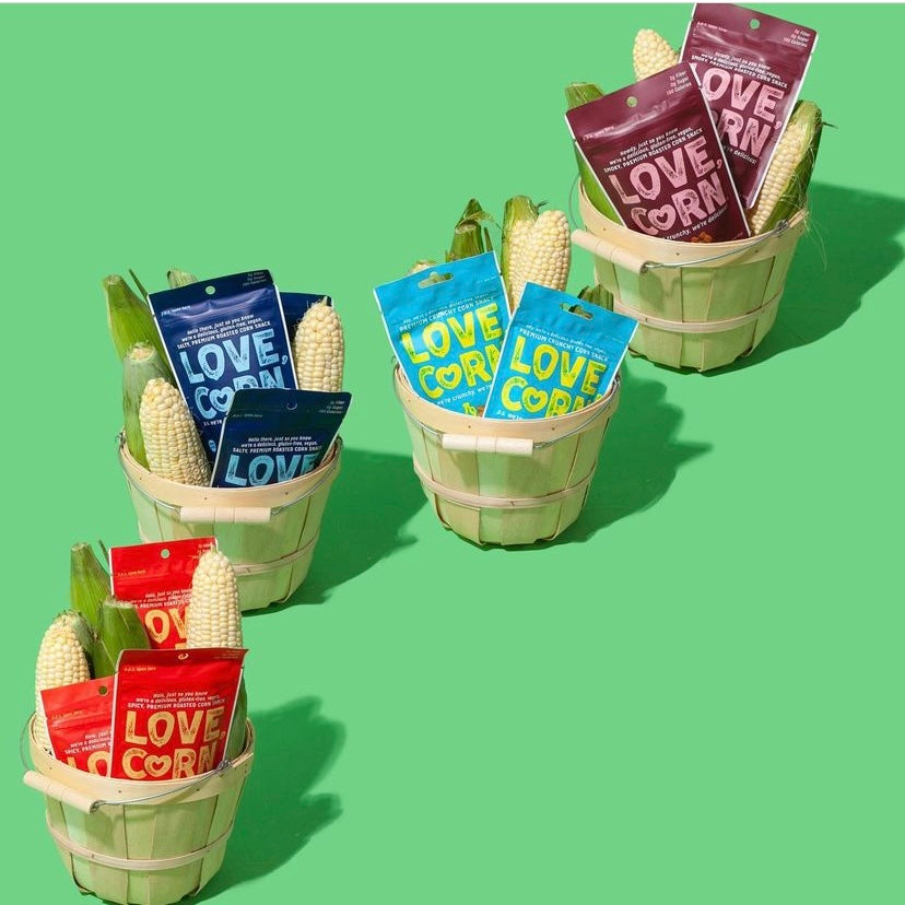 LOVE CORN | Delicious Crunchy Corn Snacks